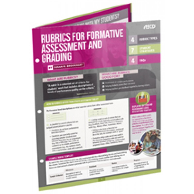Rubrics for Formative Assessment and Grading (Quick Reference Guide) Rubrics for Formative Assessment and Grading (Quick Reference Guide)